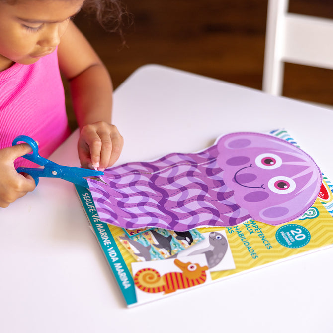 Sea Life Scissor Skills Activity Pad- Melissa and Doug