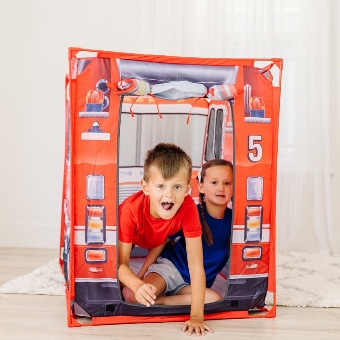 Fire Truck Play Tent | Melissa & Doug