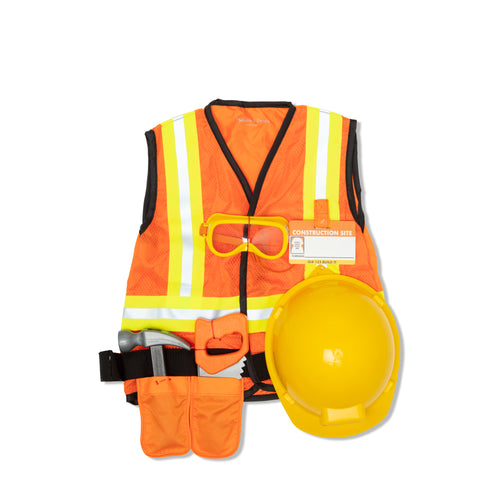 Construction Worker Costume | Construction Worker Role Play Set
