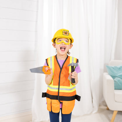 Construction Worker Costume | Construction Worker Role Play Set