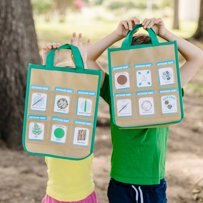 Let's Explore Indoor/Outdoor Scavenger Hunt Play Set- Melissa and Doug