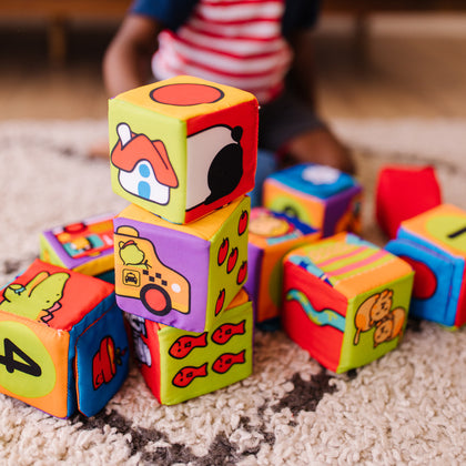 Match & Build Soft Blocks | Melissa & Doug