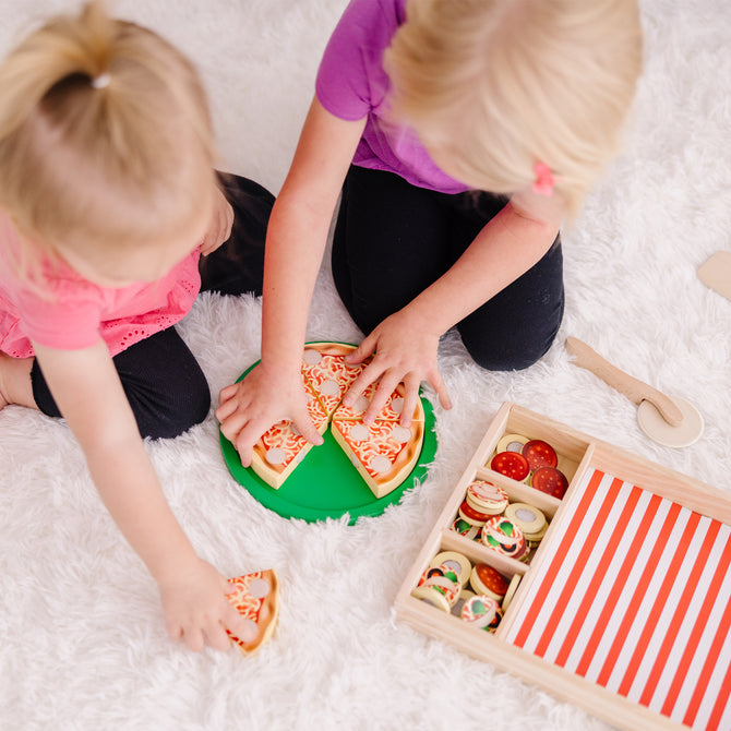 Wooden Pizza Toy | Play Pizza Set