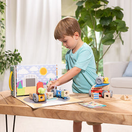 Blockables: Wooden Building Blocks for Developmental Play