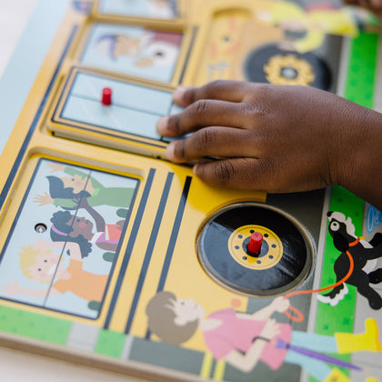 The Wheels on the Bus Sound Puzzle | Children's Song Themed Puzzle