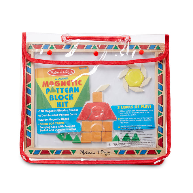 Magnetic Pattern Block Set- Melissa and Doug