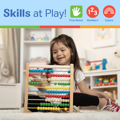 Abacus Classic Wooden Toy | Melissa & Doug