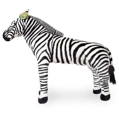 Zebra Giant Stuffed Animal | Melissa & Doug
