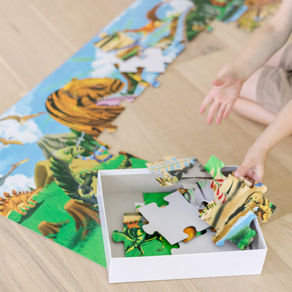 Dinosaur Themed Puzzle | Prehistoric Puzzle