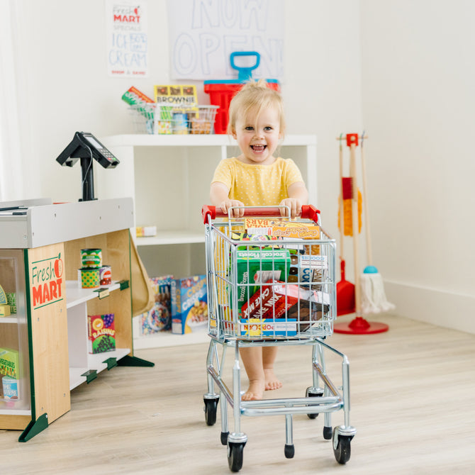 Shopping Cart Toy | Pretend Play Shopping Cart