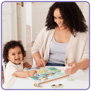Melissa & Doug ® Ms. Rachel ™ Wooden Song Puzzle Educational Toy for ...