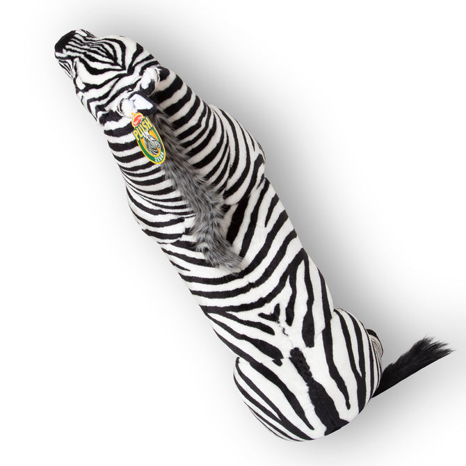 Zebra Giant Stuffed Animal | Melissa & Doug