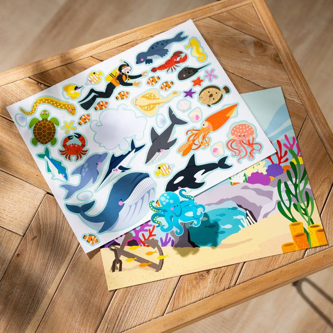 Reusable Sticker Pad - Habitats | Melissa & Doug