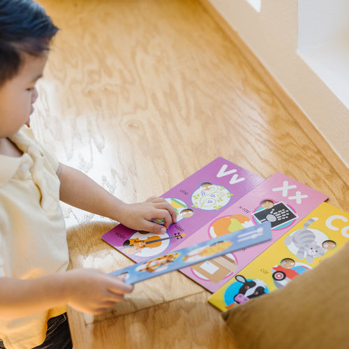 Poke-a-Dot Alphabet Learning Cards- Melissa and Doug