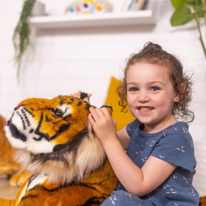 Tiger Giant Stuffed Animal | Melissa & Doug