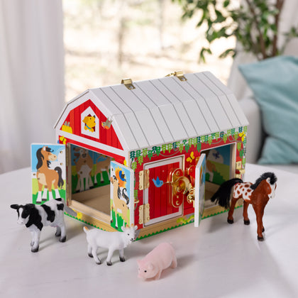 Kids Toy Barn | Wooden Play Barn | Melissa & Doug
