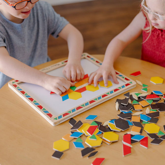 Magnetic Pattern Block Set- Melissa and Doug