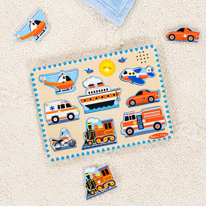 Vehicles Sound Puzzle | Vehicle Themed Puzzle