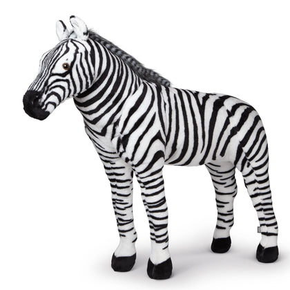 Zebra Giant Stuffed Animal | Melissa & Doug