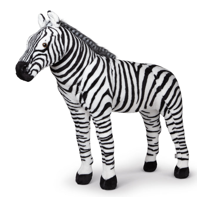 Zebra Giant Stuffed Animal | Melissa & Doug