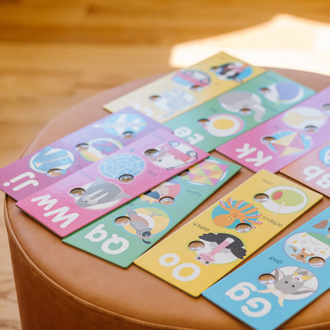 Poke-a-Dot Alphabet Learning Cards- Melissa and Doug