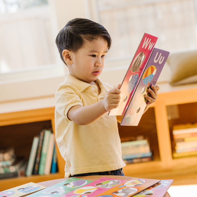 Poke-a-Dot Alphabet Learning Cards- Melissa and Doug