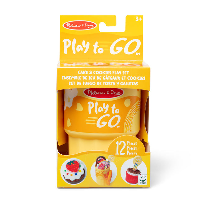 Play to Go Cake & Cookies Play Set| Melissa & Doug