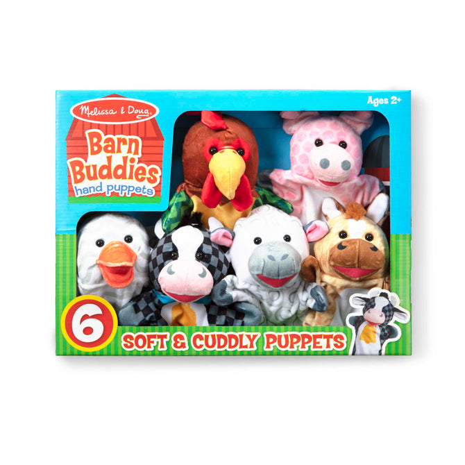 Barn Buddies Hand Puppets (6 Pc)- Melissa and Doug