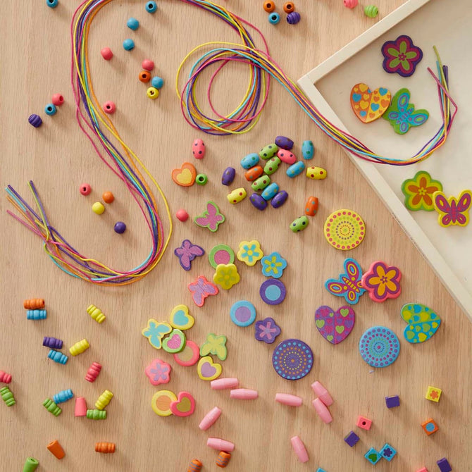 Bouquet Wooden Bead Kit | Wooden Bead Kit
