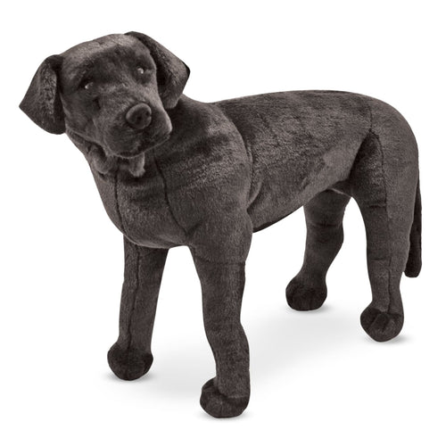 Black Lab Giant Stuffed Animal | Melissa & Doug