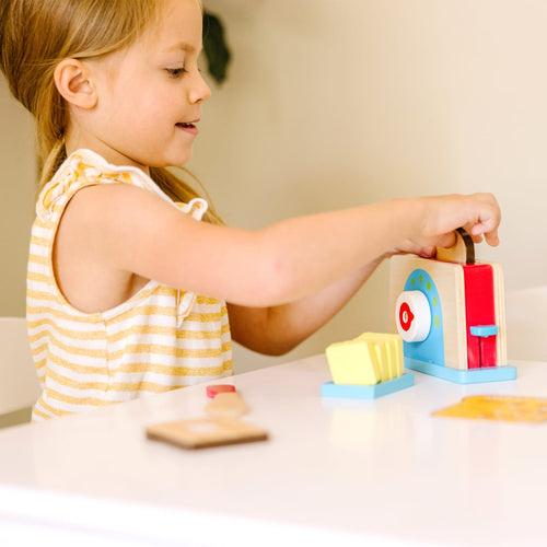 Play Toaster Set | Toy Toaster Set