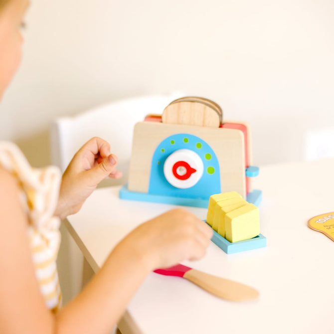 Play Toaster Set | Toy Toaster Set