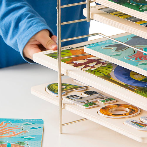 Wire Puzzle Rack | Sturdy Wire Rack