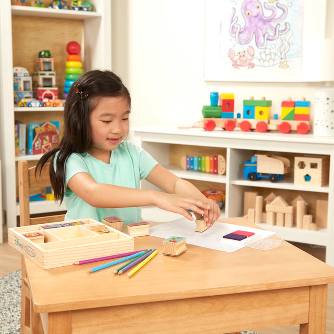 Disney Princess Wooden Stamp Set- Melissa and Doug