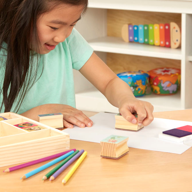 Disney Princess Wooden Stamp Set- Melissa and Doug