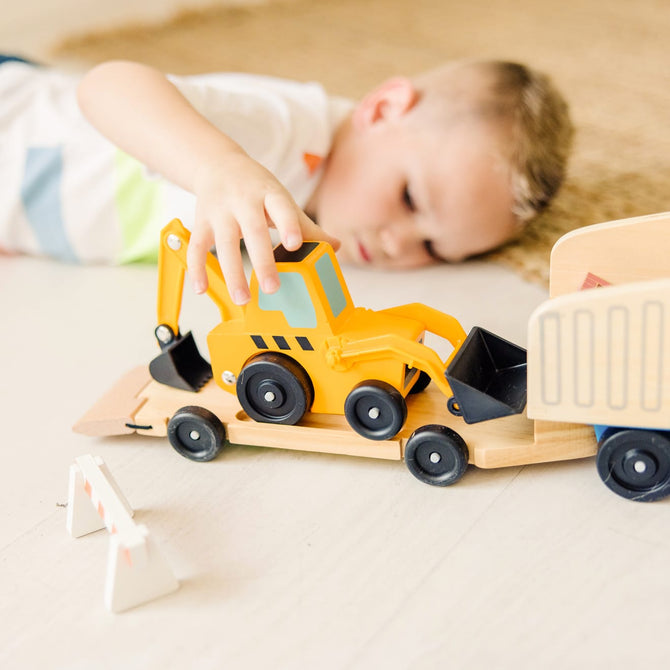 Classic Toy Dump Truck & Loader- Melissa and Doug