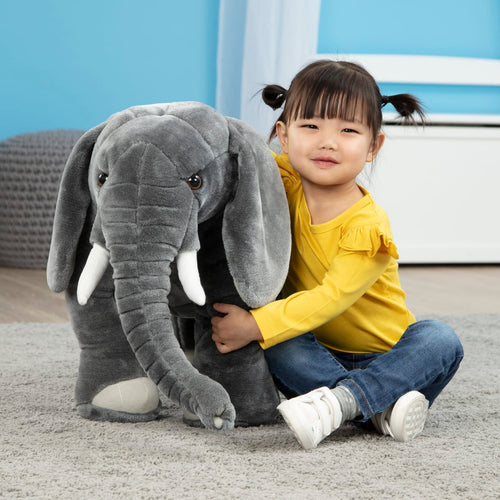 Elephant Giant Stuffed Animal | Melissa & Doug