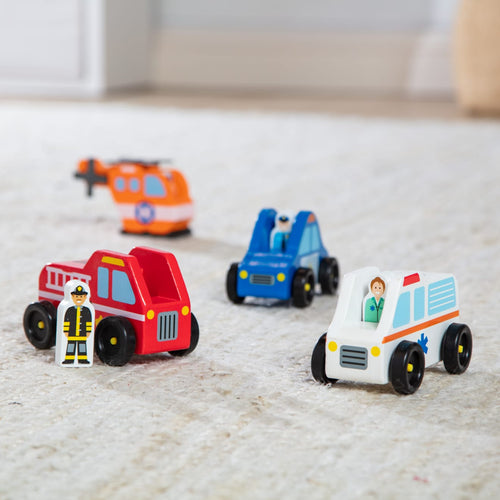 Emergency Vehicle Set | Melissa & Doug