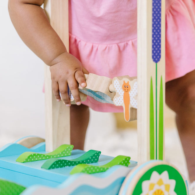 First Play Chomp & Clack Alligator Push Toy