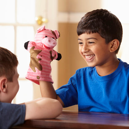 Farm Friends Hand Puppets | Melissa & Doug