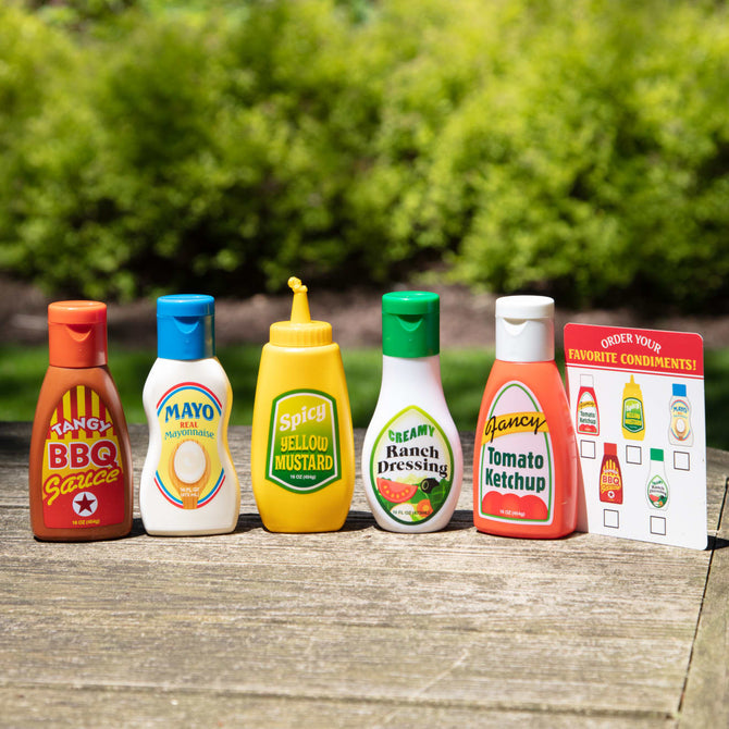 Play Condiments | Pretend Play Condiments
