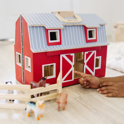 Wooden Barn Toy | Kids Wooden Barn