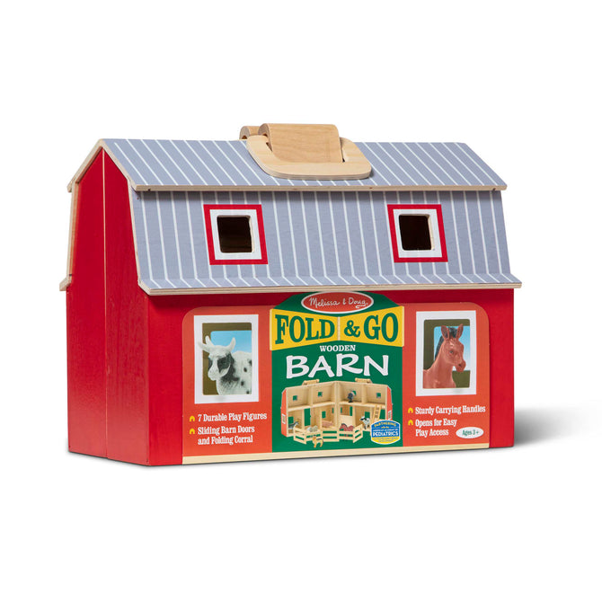 Wooden Barn Toy | Kids Wooden Barn