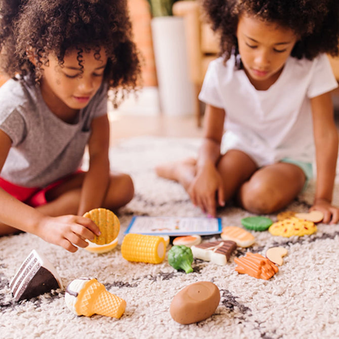 Realistic Play Food | Pretend Play Dinner Food