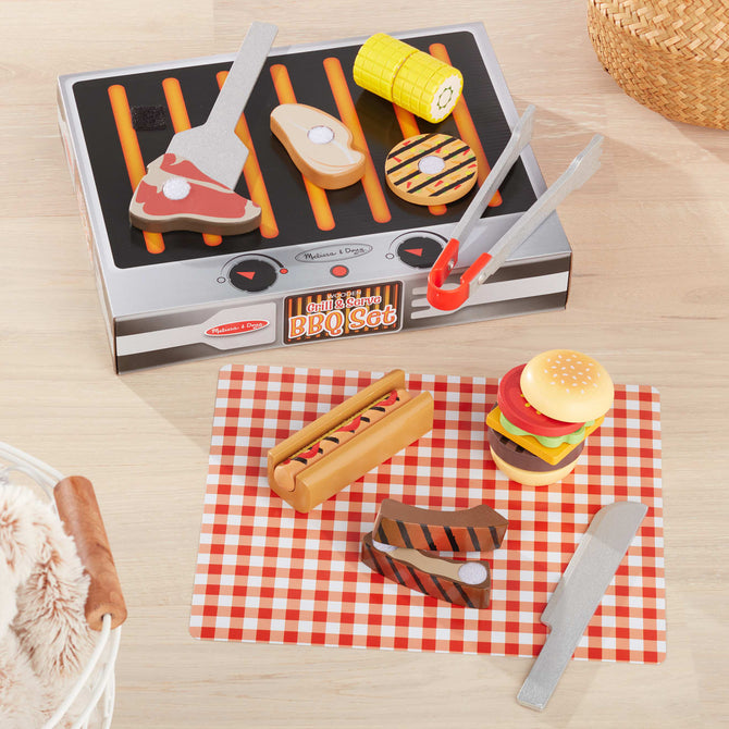 Pretend Play BBQ Set | Toy Grill Set
