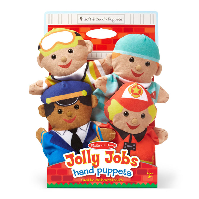Jolly Helpers Hand Puppets | Melissa & Doug
