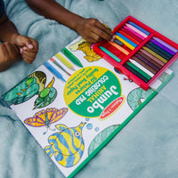Jumbo Coloring Pad - Animals | Melissa & Doug