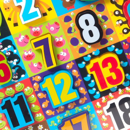 Jumbo Numbers Chunky Puzzle | Numbers Puzzle