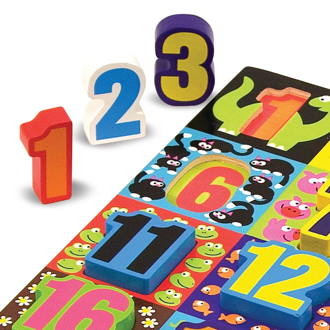 Jumbo Numbers Chunky Puzzle | Numbers Puzzle