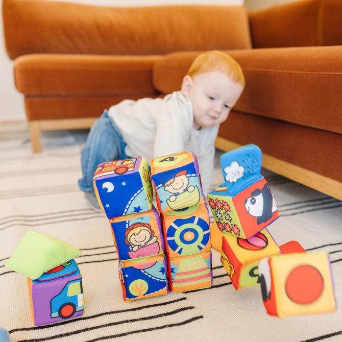 Match & Build Soft Blocks | Melissa & Doug